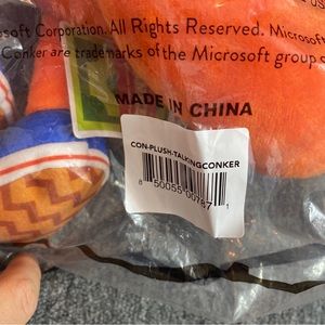 Xbox | Other | Official Conker Talking Plush W Removable Crown Conkers ...